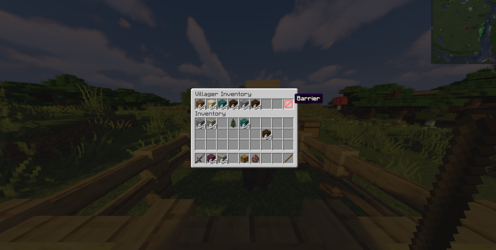 Minecraft Villager Inventory Plugin - Henry's Portal